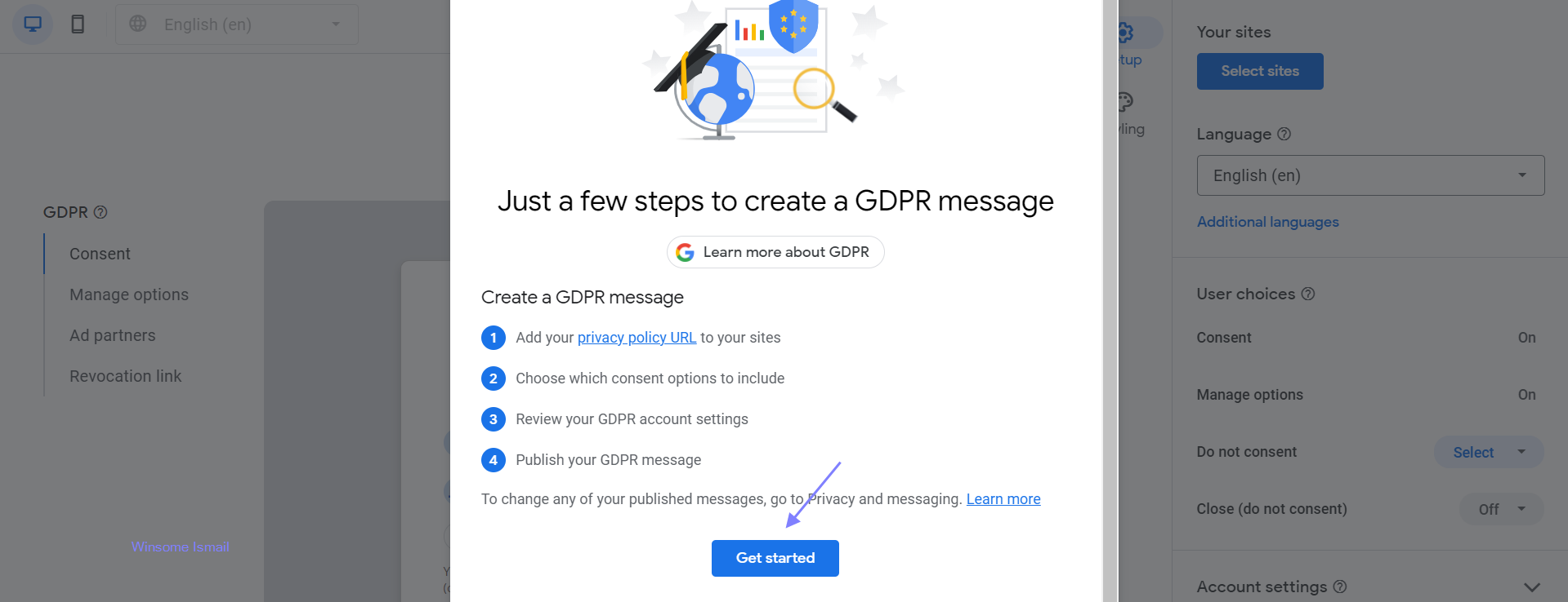 How To Create A GDPR Consent Message | Adsense » Winsome Ismail - My Career PDF