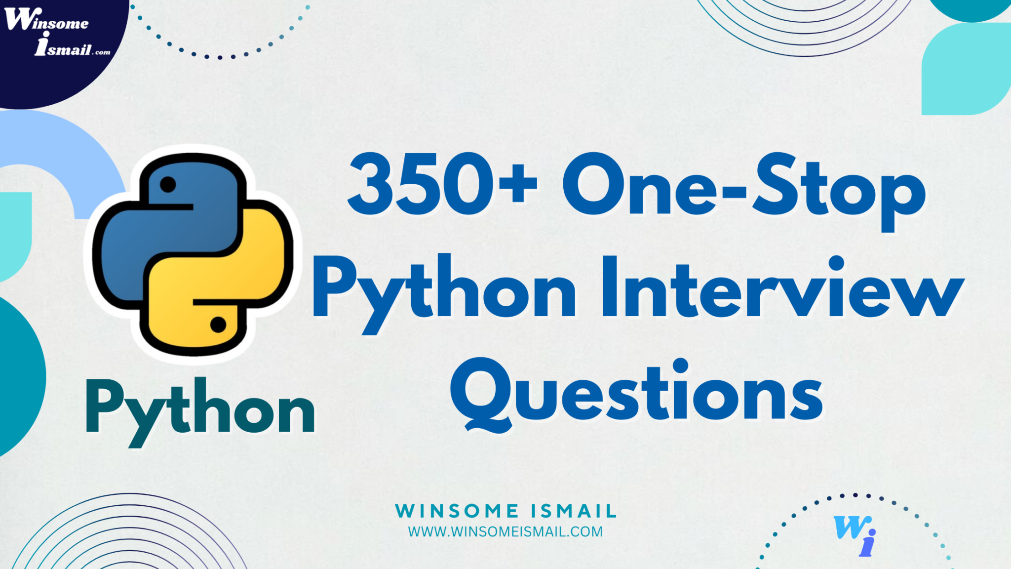 One Stop 350+ Python Interview Questions | TCS, Accenture