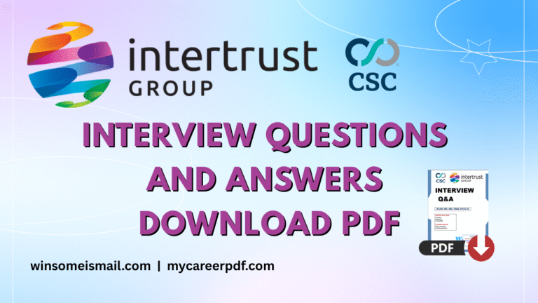 80+ CITCO Repeated Interview Questions & Answers PDF